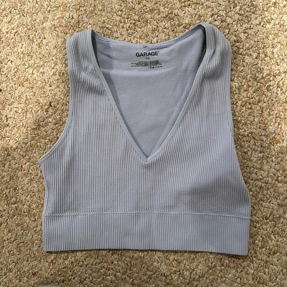 Garage | Tops | Garage Stella Seamless Plunge Tank Top | Poshmark